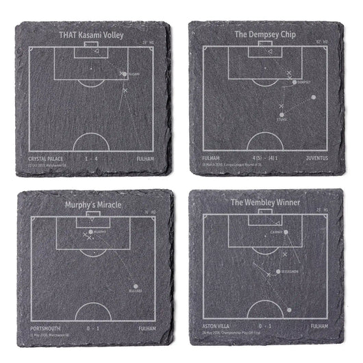 Football's Greatest Goals: Slate Coasters – Gameday Legends